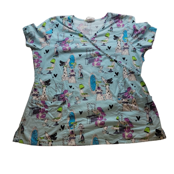 Scrubstar | Other | Womens Scrub Star Scrub Top | Poshmark